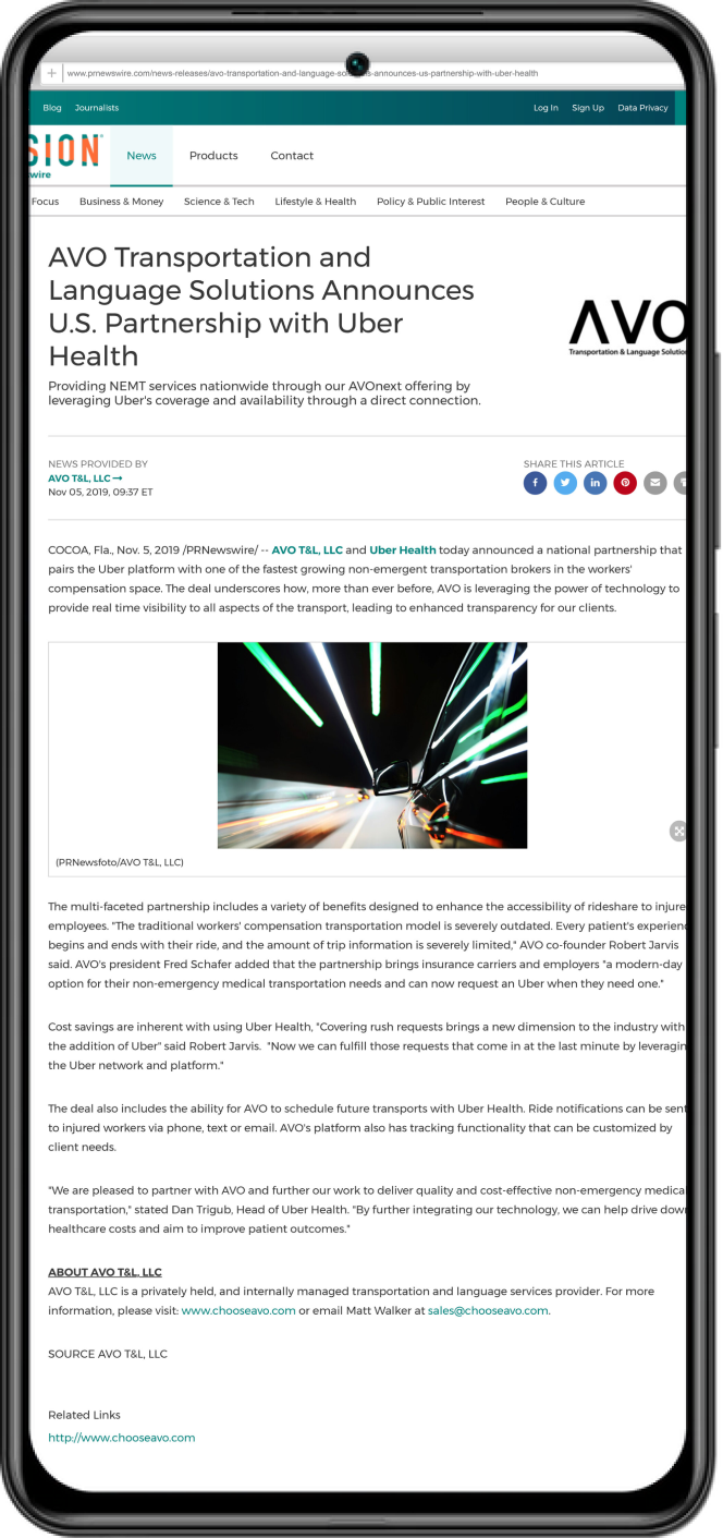 avô | Transportation and Language Services